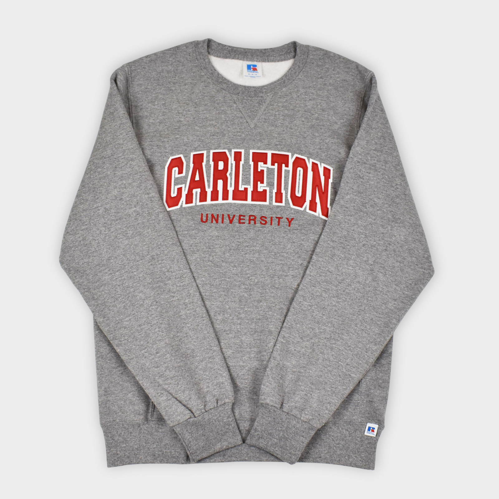 Carleton Tackle Twill Crewneck - Carleton University Campus Store