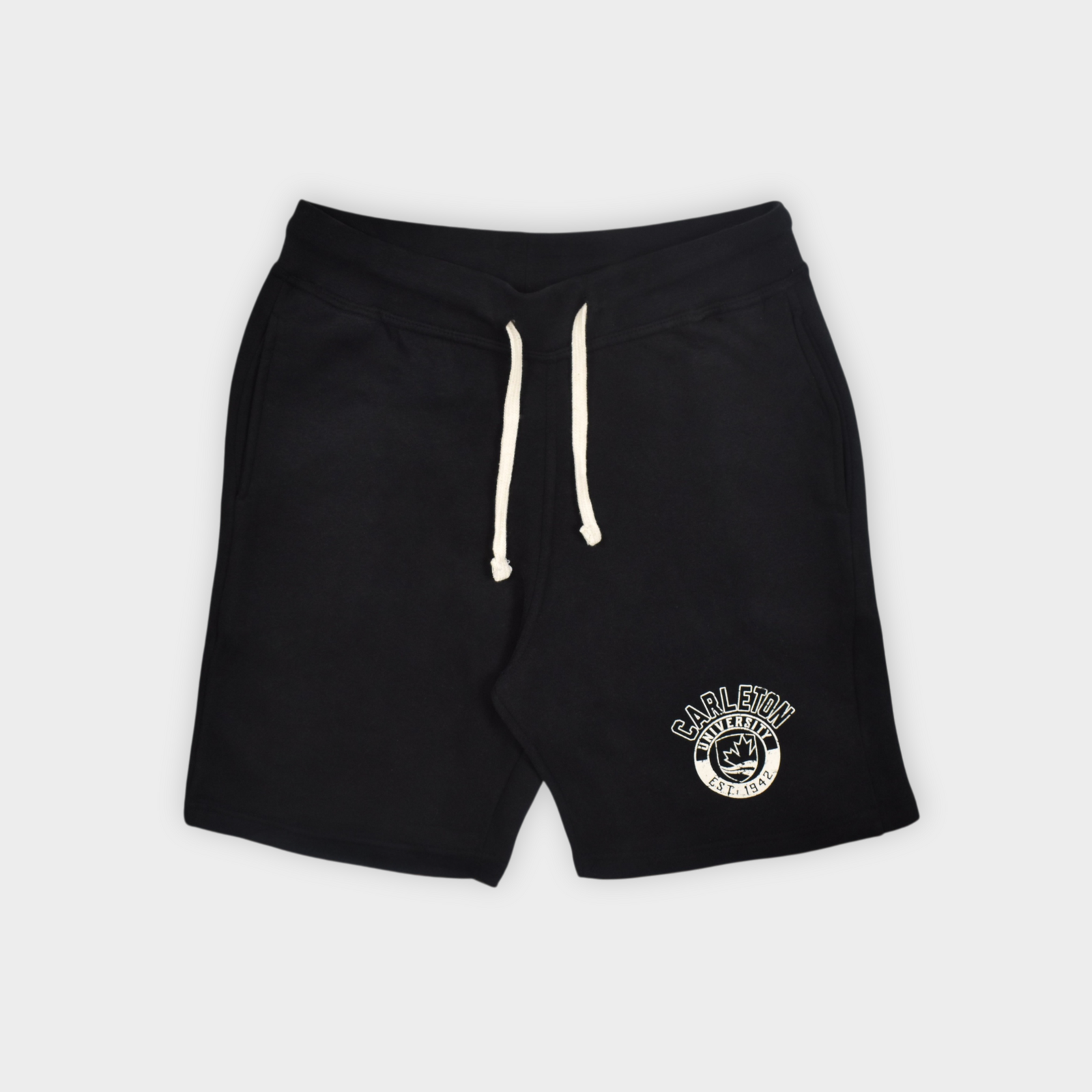 Carleton Vintage Fleece Shorts - Carleton University Campus Store